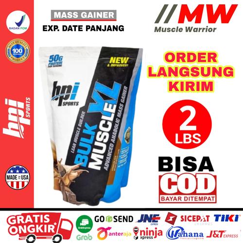 Jual BPI Bulk 2 Lbs BPI Bulk Muscle XL 2 Lbs Susu Gainer 2 Lbs Mass ...