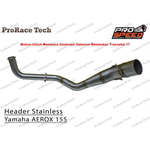 Jual Header / Pipa Knalpot Prospeed Aerox 155 Inlet 45 mm Stainless ...