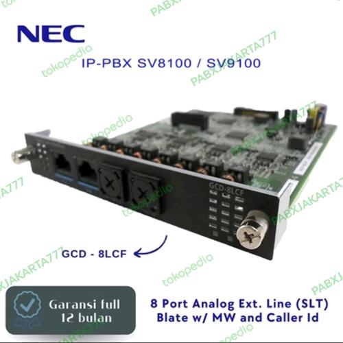 Jual NEC GCD-8LCF 8 Port Analog Ext Line Blade w/ MWCaller ID NEC ...