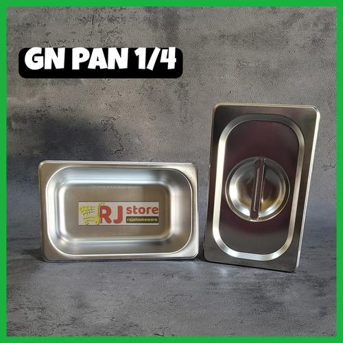 Jual Gn Food Pan Gastronom Stainless 1/4 10cm - Kota Tangerang Selatan ...
