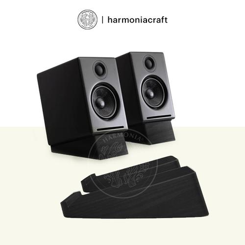 Promo Speaker Stand Kayu Tatakan Speaker Meja Harmonia - Standar - Kab ...