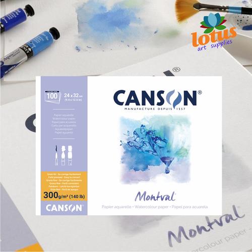 Jual Canson Montval A4 300gsm 12 sheets - watercolor paper - Jakarta ...
