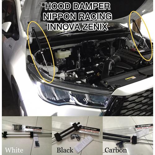 Jual Hood Damper Bonnet Innova Zenix merk Nippon Racing shock kap mesin ...