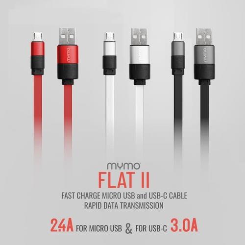 Jual Kabel Data Fast Charging Type-C Micro USB MYMO FLAT II Quick Charge - Jakarta Utara ...