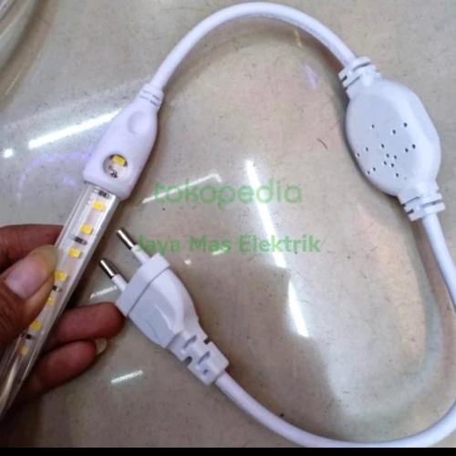 Jual lampu led selang / strip smd 2835 potong 10cm warna putih / warm ...