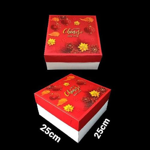 Jual Dus Packaging Kue Lapis Parcel Imlek Sincia Box Hampers CNY 25x25 ...