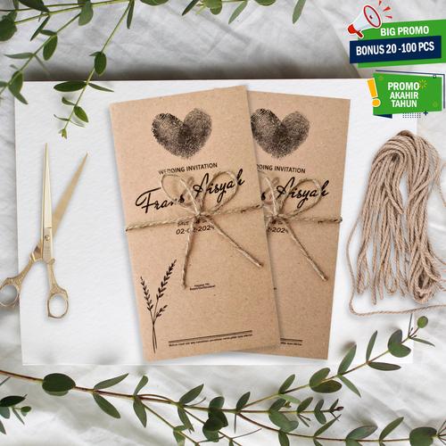 Jual Undangan Rustic Unik,Undangan Murah Elegan - Kab. Bogor ...