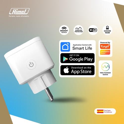 Promo Himel Smart PowerPlug EU 16A Smart Plug WiFi Wireless IOT Colokan - Himel Plug - Jakarta ...