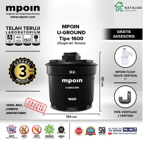 Jual TOREN / TANGKI AIR TANAM MPOIN U-GROUND 1600 MPOIN UGROUND 1600 ...