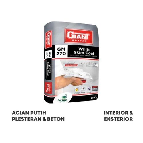 Jual giant mortar 270 acian putih kemasan 20kg - Kota Tangerang ...