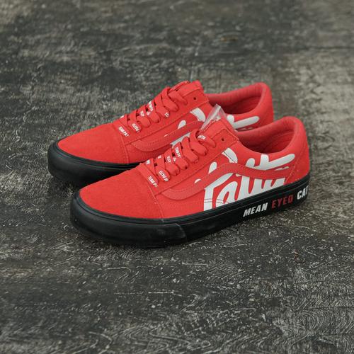 Jual VANS VAULT OLD SKOOL LX X PATTA MEAN EYED CAT HIGHRISK RED ...