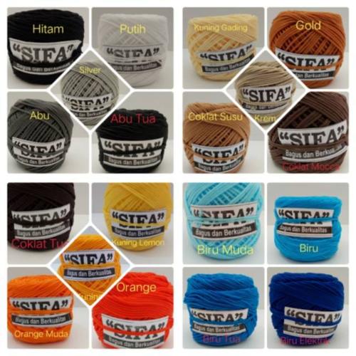 Jual (Part 1) Tali Kur Rajut / Tali Kur 2mm - Hitam - Kab. Jombang ...