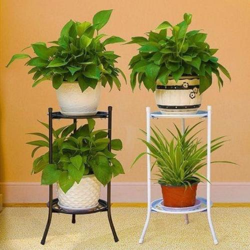 Jual 2 SUSUN STANDING POT BESI/RAK BUNGA BESI/RAK BUNGA MURAH/STANDING ...