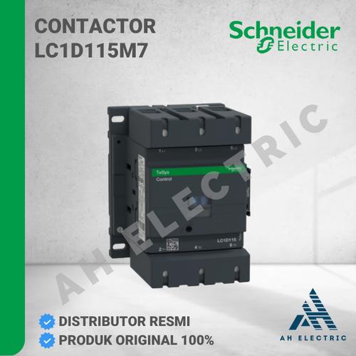 Jual Contactor LC1D115M7 Schneider 3P 115A 220V / Kontaktor LC1D115M7 ...