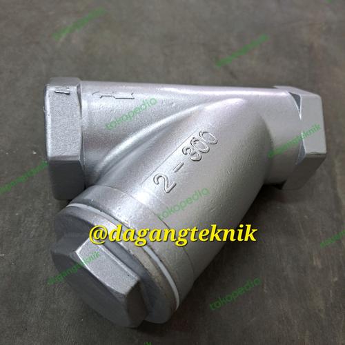 Jual Y Strainer SS Drat 2 inch Class 300 / DN 50 - Jakarta Pusat ...