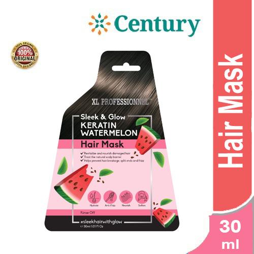 Promo XL Profesionnel Sleek & Glow Keratin Watermelon Hair Mask 30 ML ...