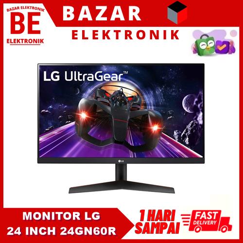 Promo LG 24GN60R Monitor 24 Inch IPS FHD 144Hz HDMI DP FreeSync Premium ...