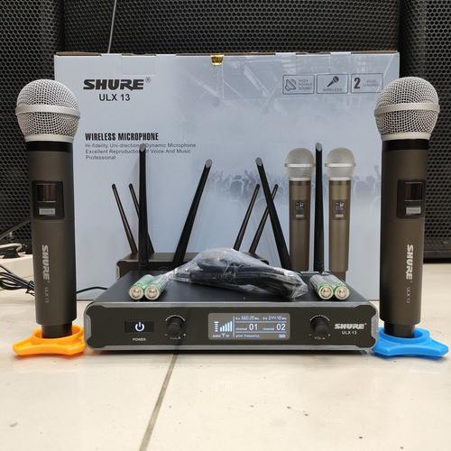 Jual Mic Wireless Shure ULX-13 Cocok Untuk Karaoke Pidato Vocal Bagus ...