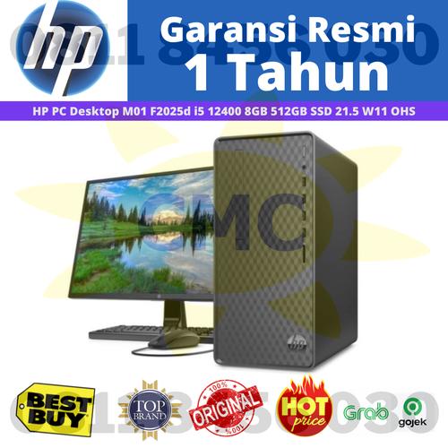 Jual HP PC Desktop M01 F2025d i5 12400 8GB 512GB SSD 21.5 W11 OHS - Jakarta Selatan - Cahaya ...