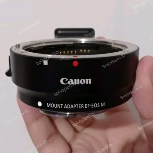 Jual Canon Mount Adapter EF-EOS M Original Lens Adaptor Canon Mirrorless - Minus mounting - Kota ...