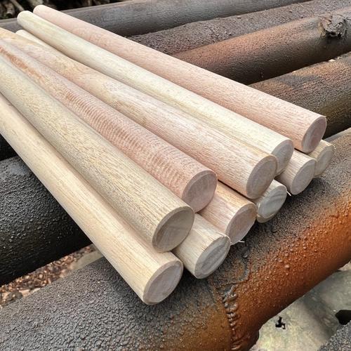 Jual Dowel Stik Kayu Bulat Diameter 20 mm Panjang 25 cm sd 100 cm ...