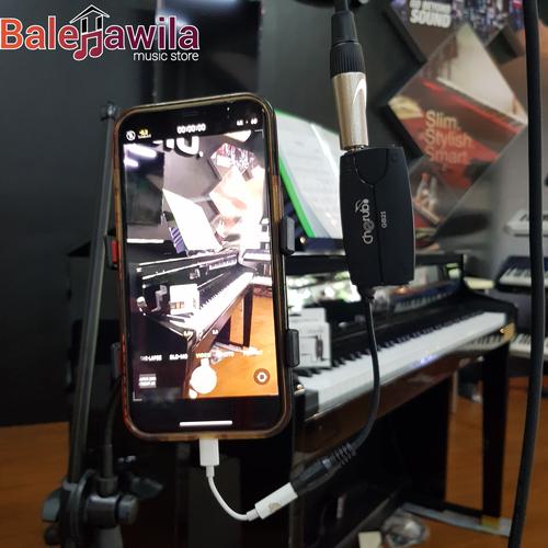 Jual CHERUB GB2i alat rekam record direct musik to camera hp android ...