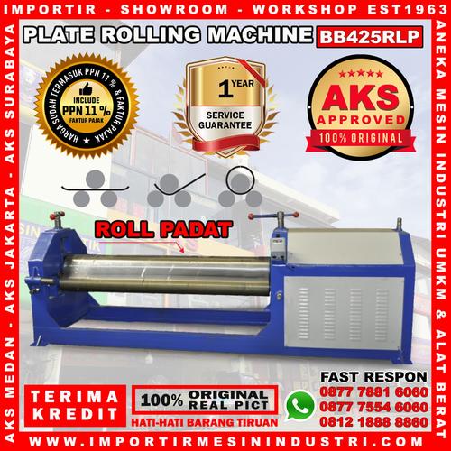 Jual AKS - Rolling Machine 2 Hp / Mesin Roll Padat Plat Besi BB425RLP ...