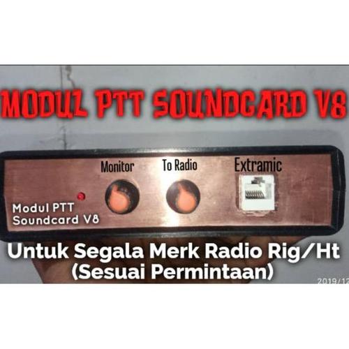 Jual MODUL EXTRAMIC PTT SOUNDCARD V8 FOR RADIO RIG HT - Rig, Pakai ...