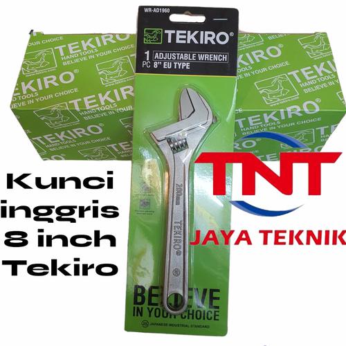 Jual KUNCI INGGRIS TEKIRO 8 INCH / ADJUSTABLE WRENCH TEKIRO 8 ...