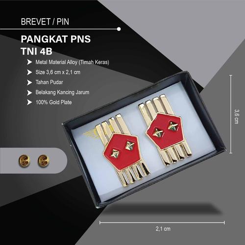Jual PIN PNS TNI 4B BRIVET BREVET - Kota Bandung - TNI INDONESIA ...