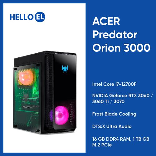 Jual ACER Predator Orion 3000 Ndivia Geforce RTX 3070 3060 3060Ti 16 ...