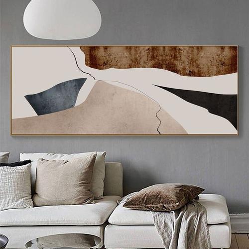 Jual lukisan abstrak minimalis &modern ukuran 80x150 - 60x120+frame ...