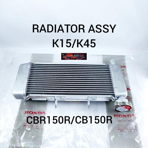 Jual RADIATOR ASSY K45 HONDA CB150R, CBR150R KUALITAS ORIGINAL ...