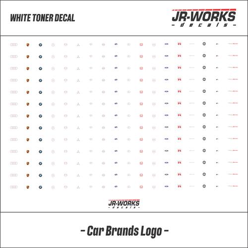 Jual Decal Car Brands Hotwheels Tomica Welly Matchbox Majorette MiniGT ...