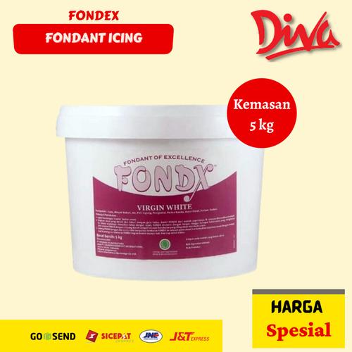 Jual Fondex Vanilla / Fondex White Fondant 1 Pail / 5kg - Kota Malang ...