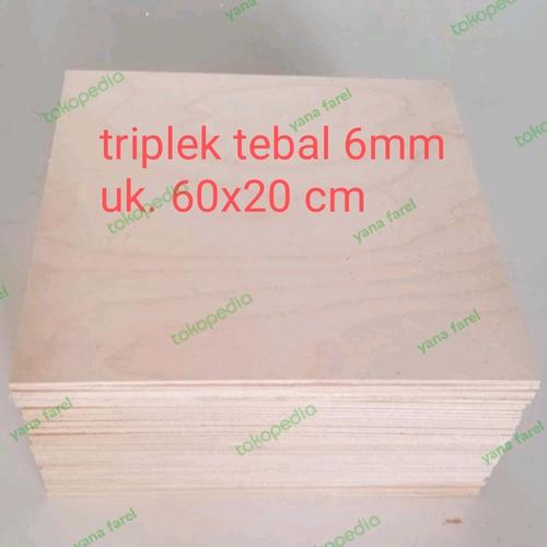 Jual triplek tebal 6mm ukuran 60x20 cm - Kab. Subang - yfstore62 ...