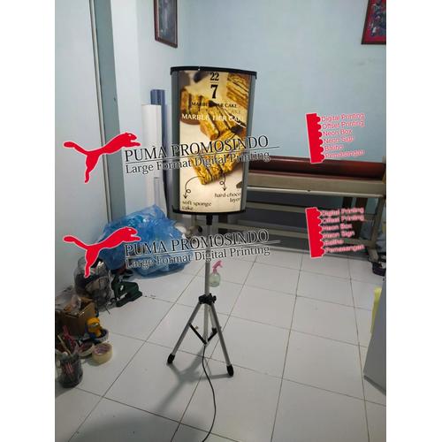 Jual LED Tripod Rotary Light Box / Rotary Light Box Banner - Jakarta ...