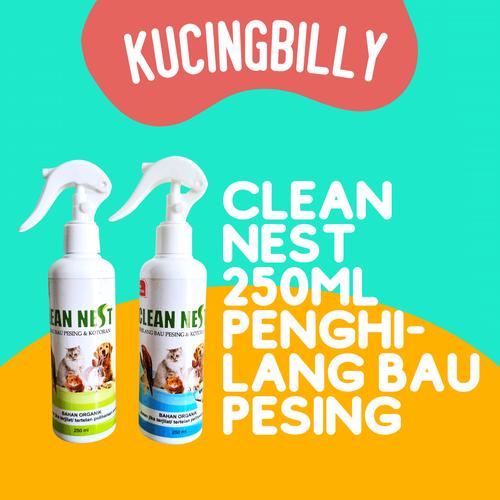 Jual Clean nest 250ml penghilang bau pesing dan kotoran - Clean Vanilla ...