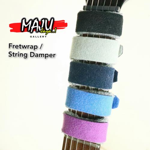 Jual Fret wrap wraps fretwrap peredam senar gitar bass gruvgear - Hitam ...