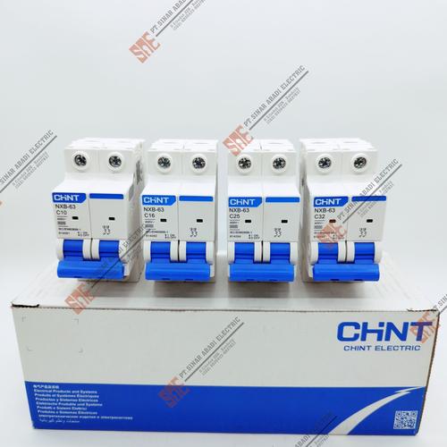 Jual MCB Chint 2P Phase 10A 16A 25A 32A NXB-63 - C6 6A - Kota Bandung ...