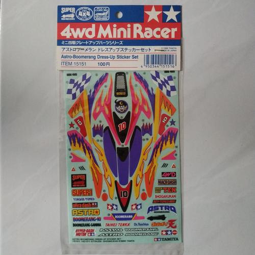 Jual TAMIYA 15151 - ASTRO-BOOMERANG DRESS-UP STICKER SET - Kota Depok ...