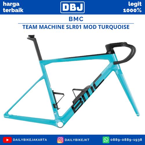 Jual FRAME SET BMC TEAMMACHINE SLR01 MOD CARBON DISC TURQUOISE BLACK ...