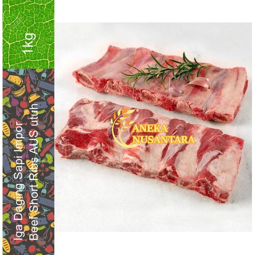 Jual Iga Daging Sapi Import Beef Short Ribs Shortrib AUS 1 Kg Utuh ...