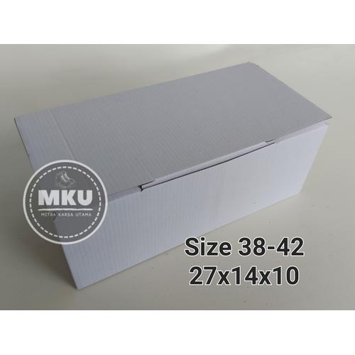 Jual Kardus Box Dus Sepatu 27x14x10 cm Putih 38-42 - Kab. Bogor - PD ...