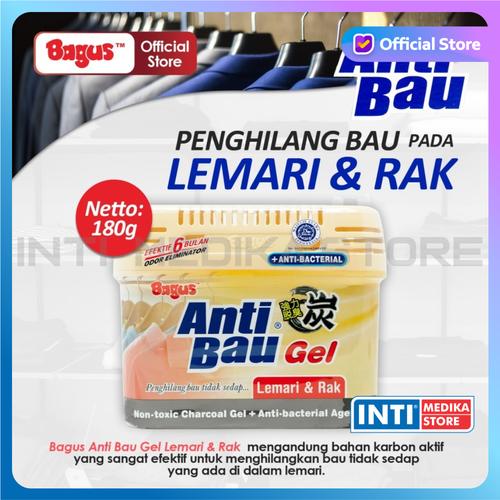 Promo BAGUS - Anti Bau GEL Lemari & Rak 180gr | Penghilang Bau Anti ...
