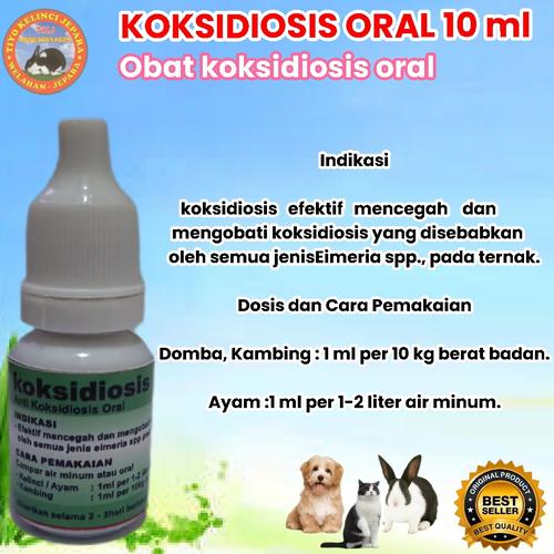 Jual koksidiosis 10 ml untuk penyakit koksidiosis diare bakteri - Kab ...