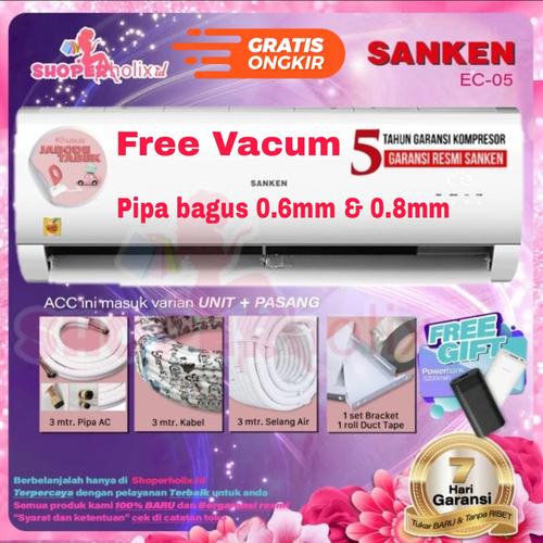 Jual Ac SANKEN 1/2 PK EC-05 +PASANG GARANSI RESMI - unit only - Kota ...