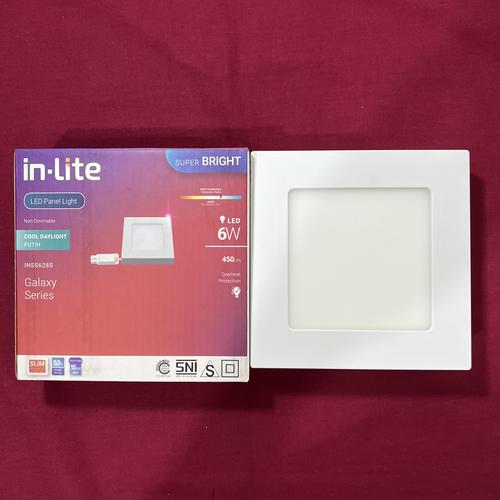 Jual INSS628S Lampu DownLite/Light Panel Led Segi 6w OB/OutBow Inlite ...