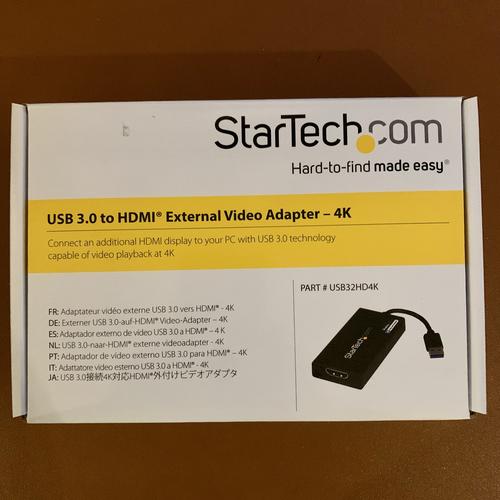 Jual StarTech.com USB 3.0 HDMI Adapter 4K 30Hz DisplayLink Macbook M1 ...