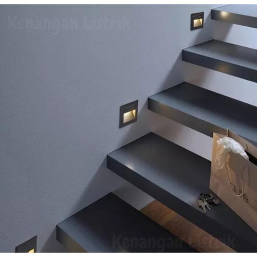 Jual Lampu Tangga 3 Watt 220V Outdoor-Indoor / LED Inwall 3watt - Putih ...